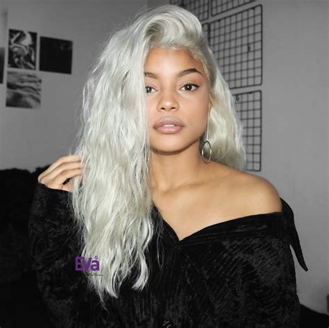 Platinum Blonde Virgin Human Hair Wig Available Custom Length And Density Human Hair