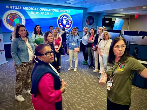 Dvids News Foreign Defense Attaché Spouses Tour Nmcsd Inspired To