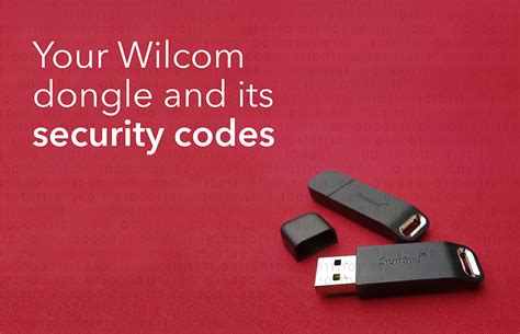 Your Wilcom Dongle And Its Security Codes Wilcom Product Blog
