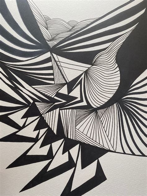 Dibujos Abstractos En Blanco Y Negro Tumblr