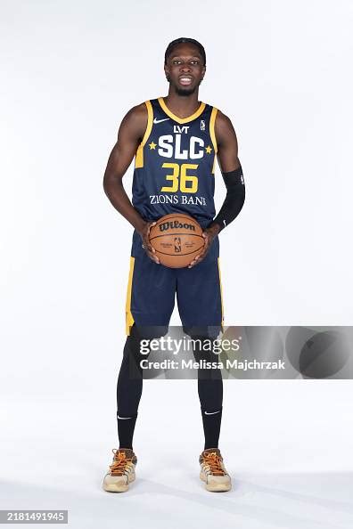 Kenny Kasiama Of The Salt Lake City Stars On Media Day At Franklin