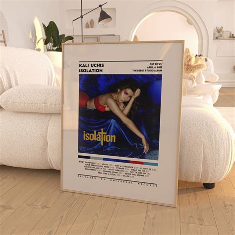 Kali Uchis Isolation Album Poster Album Cover Poster Room Decor