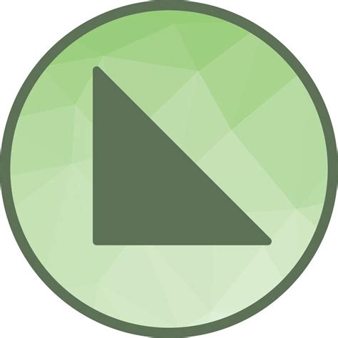 Right Angle Traingle Low Poly Background Icon 16709355 Vector Art At