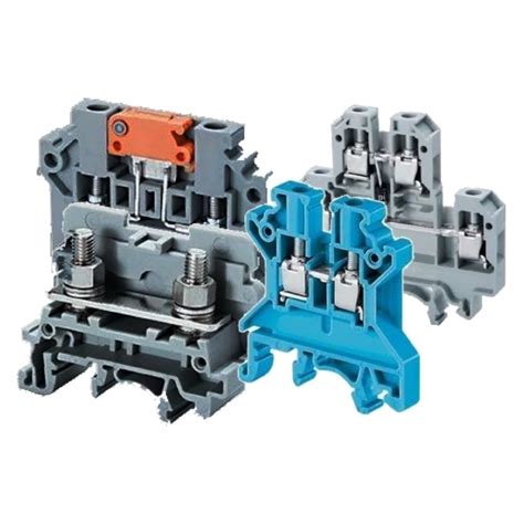 Connectwell Feed Throughstandard Feed Throughdisconnect And Testdouble Level Terminal Blocks