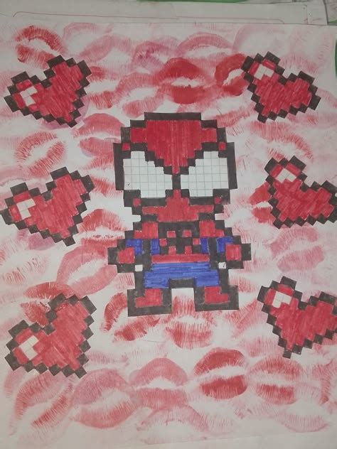 Dibujos De Spiderman De Cuadros