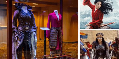 Mulan Costumes And Props On Display At Disney World
