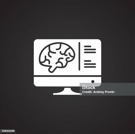 그래픽 및 웹 디자인에 대한 배경에 대한 바디 스캔 관련 아이콘 간단한 그림 웹 사이트 버튼 또는 모바일 앱에 대한 인터넷 개념 기호입니다 개념에 대한 스톡 벡터 아트 및