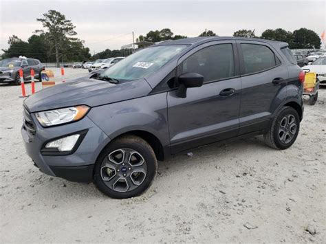 Vin Maj3s2fe2mc399039 Ford Ecosport 2021 S Gray 10l 3 Historial