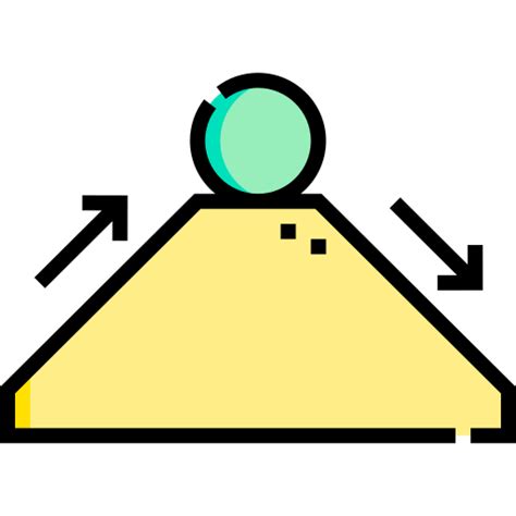 Potential Energy Detailed Straight Lineal Color Icon