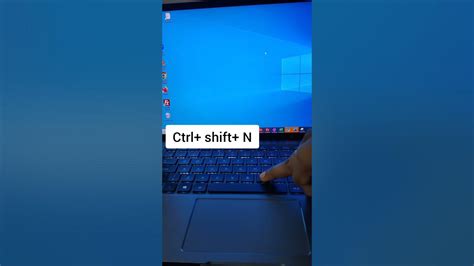 how to create new folder on laptop pc keyboard shortcut key to create