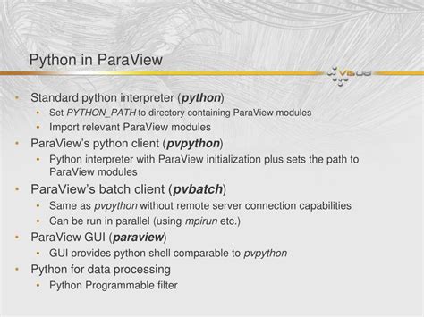 Ppt Python Scripting For Paraview Powerpoint Presentation Free