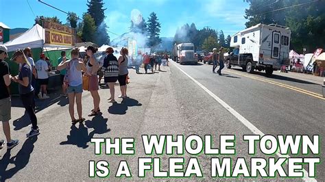 Exploring A Giant Flea Market In Packwood Wa Youtube