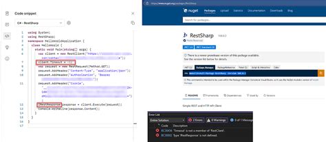 Request Works In Postman But The Generated Restsharp Code Fails Help