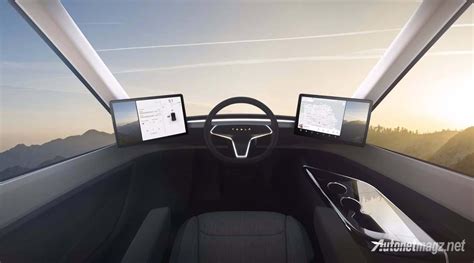 Tesla Semi Truck Interior Autonetmagz Review Mobil Dan Motor Baru