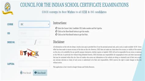 Cisce Icse Isc Results 2025 Live Class 10th 12th Results Declared At Heres Direct