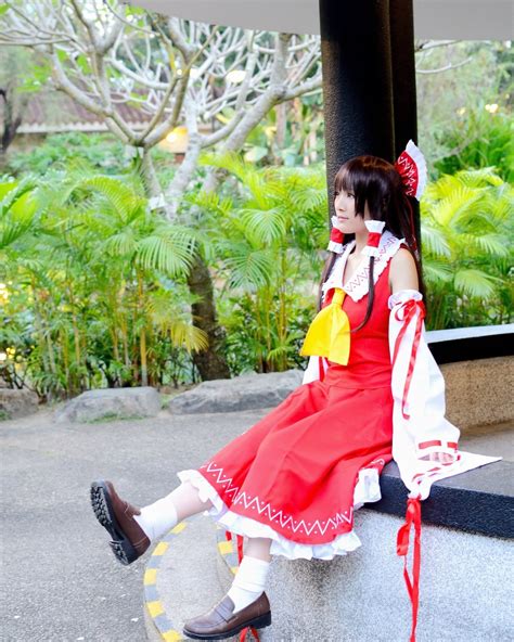 Fm Anime Touhou Project Reimu Hakurei Cosplay Costume