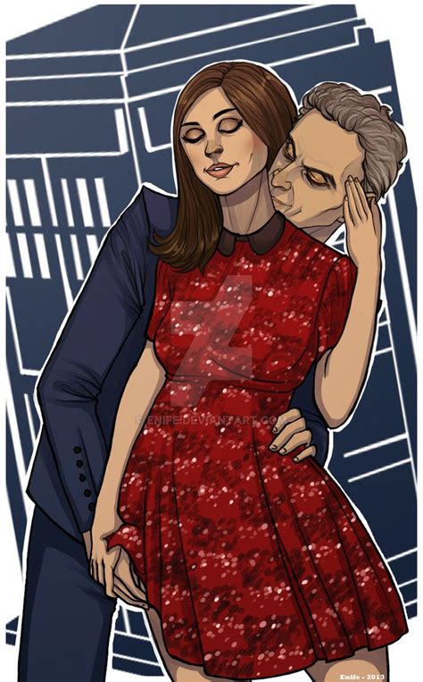 Commission Clara And The Doctor By Enife On Deviantart Doctor Who Doctor Who Clara Doctor