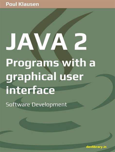 Graphical User Interface Java Ebooks Java Part 2 Programs With A