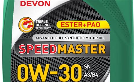 Анализ и сравнение Devon Speed Master 0w 30 A3 B4 Sn 01 2024