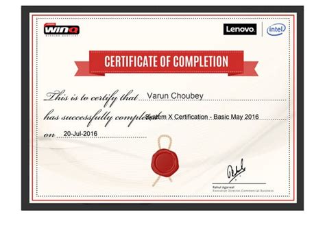 System X Certification Basic May 2016 Ppt