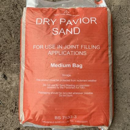 Kiln Dried Paving Sand 20kg Walton Turf