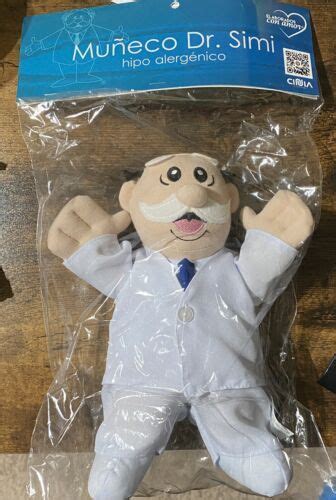 Original Dr Simi Mexican Pharmacy Plush Doll Muñeco Dr Simi 4802305115