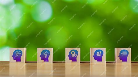 Premium Photo Thinking Skills For Business Leader And Manager Concept