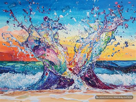 Ai创作图海浪与艺术 海浪美术绘画 海洋流体画 海浪艺术画 海浪水粉画 海浪抽象画 海洋流体画宇宙 浪花油画 浪花画中画 海水抽像画 海浪绘画 激流油画画 海天一色美术绘画 海浪油画 海洋流动