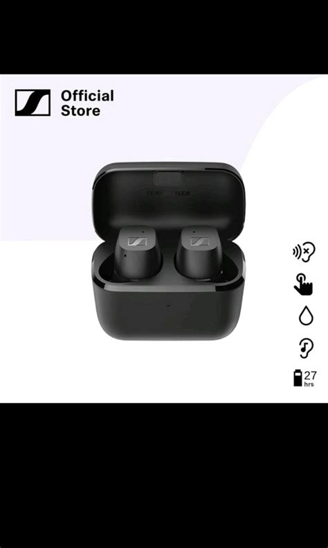 Sennheiser Cx True Wireless Earbuds Audio Earphones On Carousell