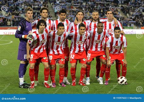 Atletico Madrid Team Editorial Photography Image Of Madrid 19397622