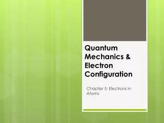 PPT Quantum Numbers And Electron Configuration PowerPoint Presentation ID
