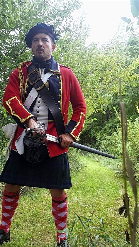 C 1758 242nd Royal Highland Regiment Black Watch Captain R