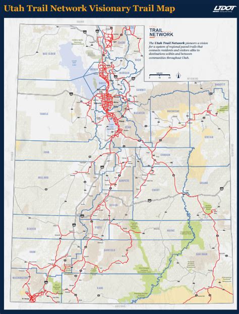 Udot Unveils Plan For Massive Connected Trail Network Across Entire State