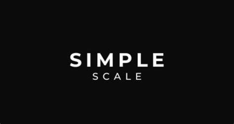 Simple Scale