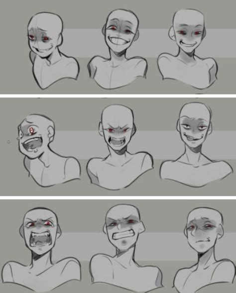 290 Emotion References Ideas Drawing Expressions Art Reference