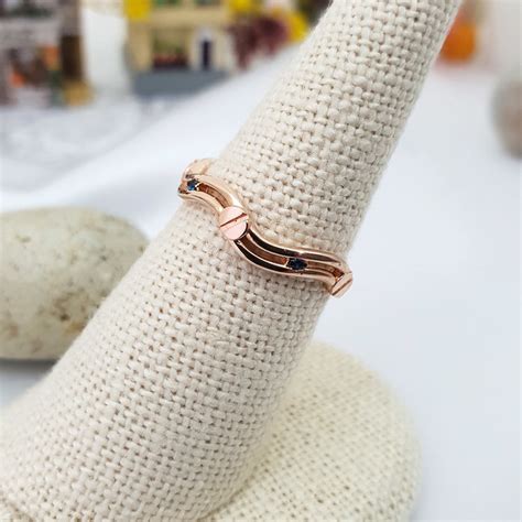 현골드앤실버 14k 18k 두줄 물결 반지 현골드앤실버 쥬얼리전문점