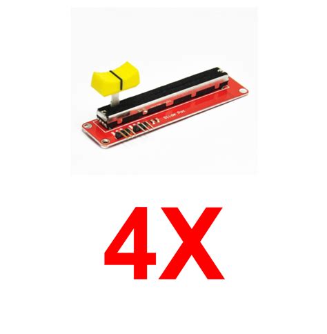 10k Linear Slide Potentiometer Module Dual Output Arduino Avr