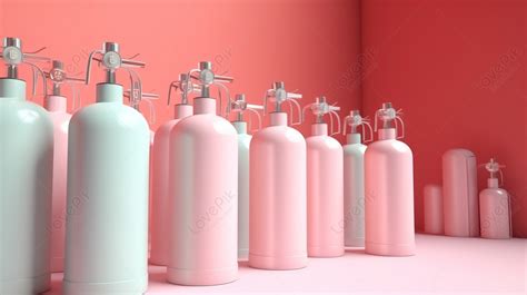 눈에 띄는 3d 소화기 렌더링이 포함된 생생한 파스텔 배경 시각적 즐거움 디젤 배경 스트라이크 배경 시각적 배경 이미지 Hd 디젤 스트라이크 시각적 배경 사진