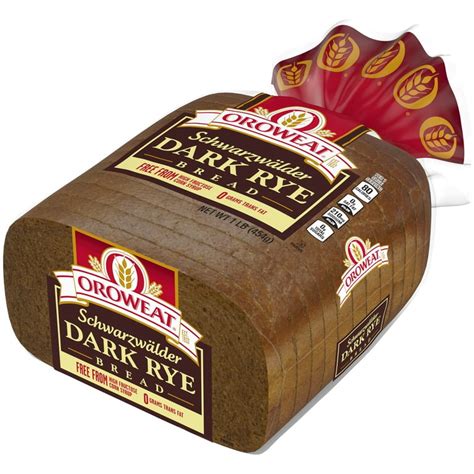 Small Dark Rye Bread Sliced