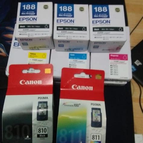 Tinta Tinta Cartridge Printer Buku Alat Tulis Alat Tulis Di Carousell
