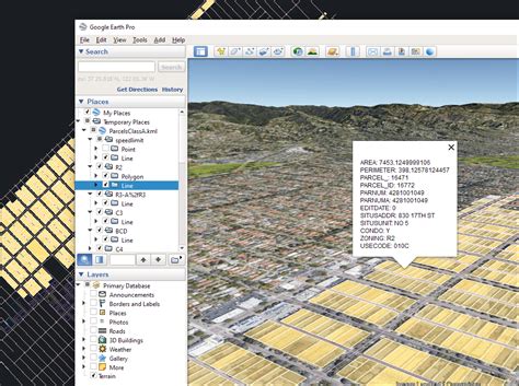 Spatial Manager For AutoCAD Google Earth Publication