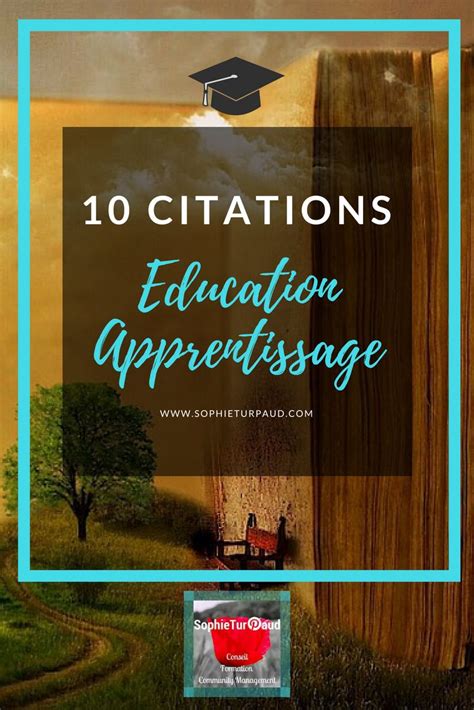 10 Citations Inspirantes Sur Lapprentissage Agence Sophieturpaud