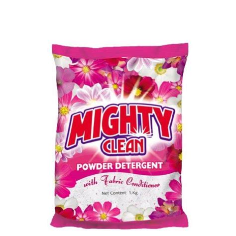 Powder Detergent Mighty Clean Detergent Powder Floral Blossom Powder