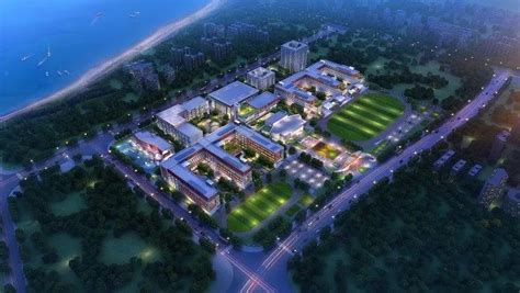 北京市二十一世纪国际学校青岛校区正式开工 西海岸 灵山湾 校区 新浪新闻