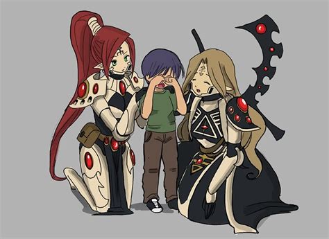 Eldar Female Art Guida Al Disegno Personaggi Disegni