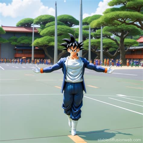 Dragon Ball Charachter Freezer With The Somatic Feauters Of Neymar