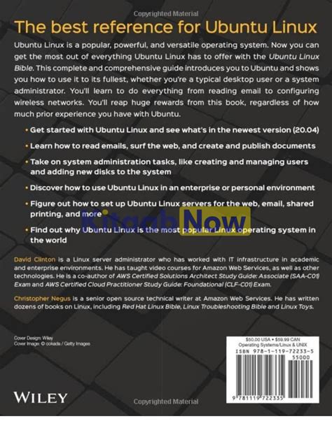 Ubuntu Linux Bible 10th Edition Kitaabnow