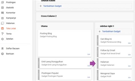Tutorial Blog Cantik Cara Membuat Menu Blogger Bagian I