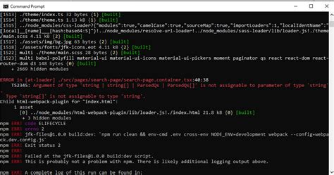 Not Able To Run The React Frontend Solution From The Repo Even After