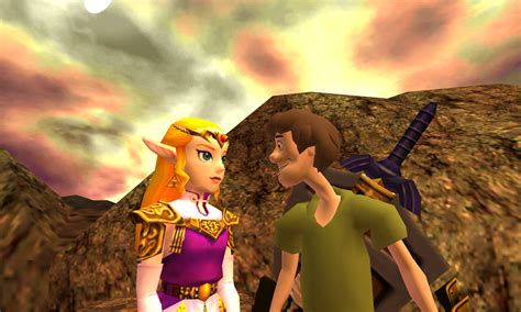 The Legend Of Shaggy Ocarina Of Time 3d Mod For The Legend Of Zelda
